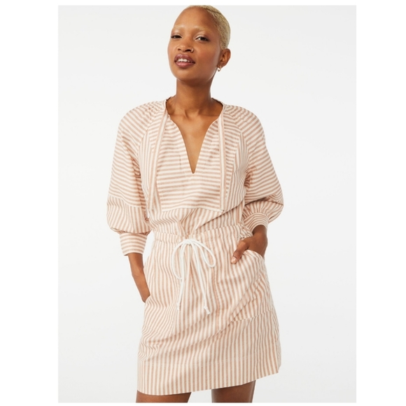 Free Assembly | Dresses | Free Assembly Womens Femme Utility Dress With ...